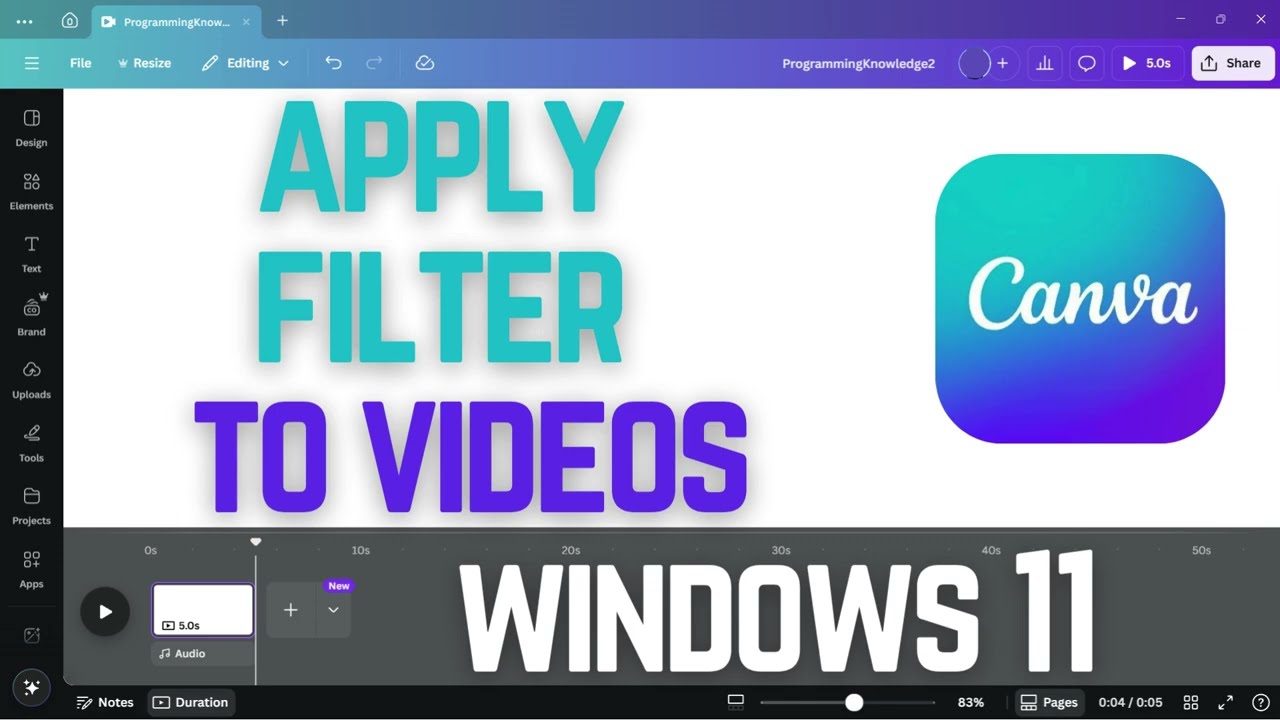 How to Apply Filters to Videos in Canva | Add Aesthetic & Color Filters to Canva Video (2025 Guide)