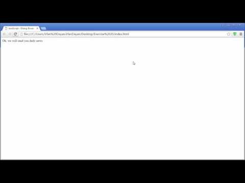 [#26] Dialog Boxes In JavaScript