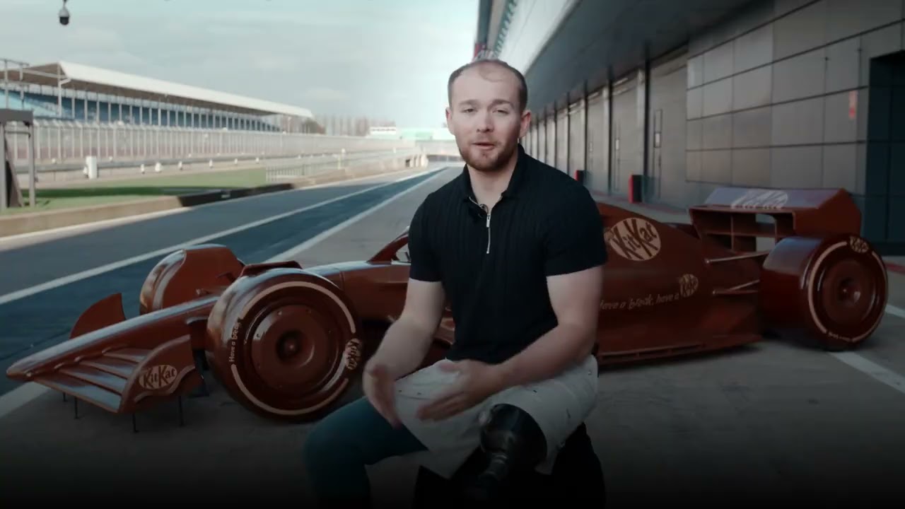 Kit Kat x Formule 1 - Chocolate Formula 1 Car