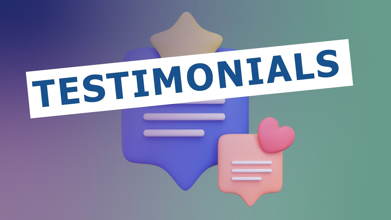 Testimonials definition