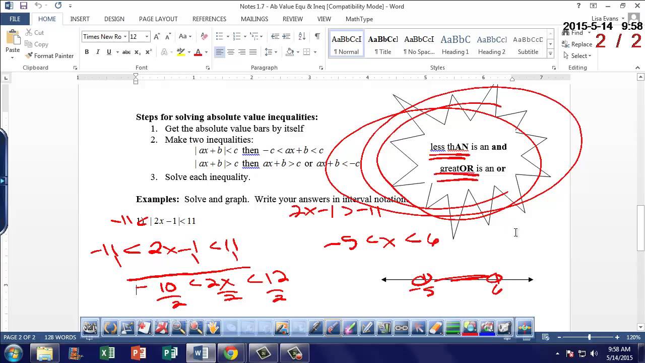 Adv Alg - Unit A - Lesson 1.7