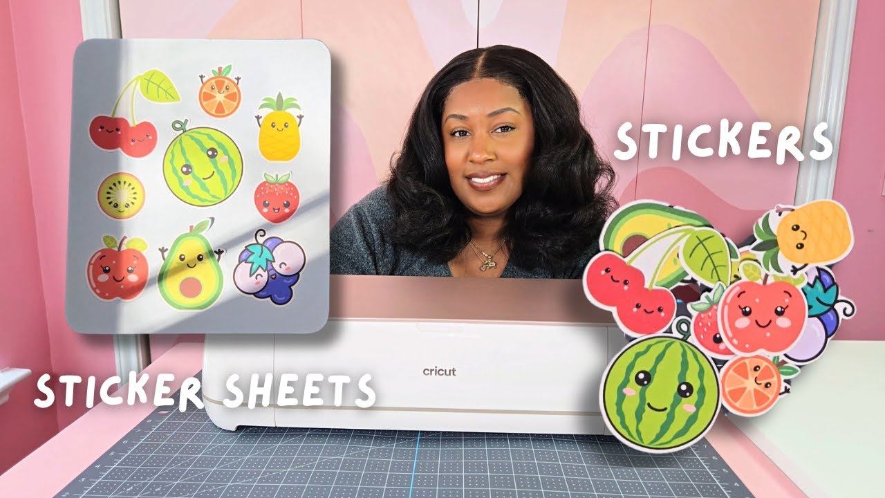 How To Make Stickers With Cricut | Super Easy Tutorial