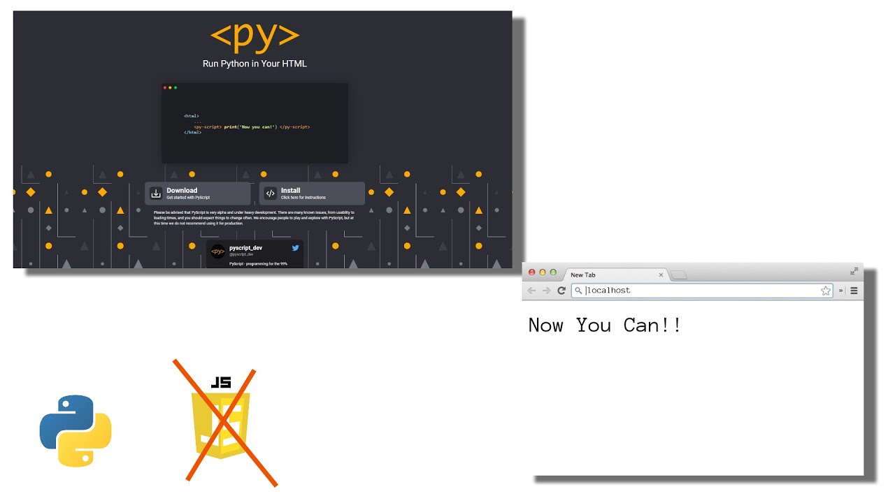 PyScript | Run Python in the Browser! gonna JavaScript Killer??