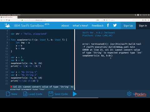 Learn Swift 4 Protocol Oriented Programming Generic Functions and Type Constraints | packtpub ...