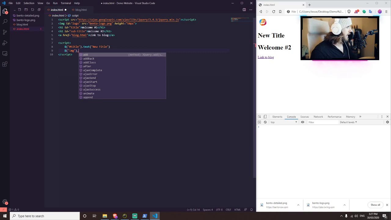 Change Images Using Javascript/jQuery