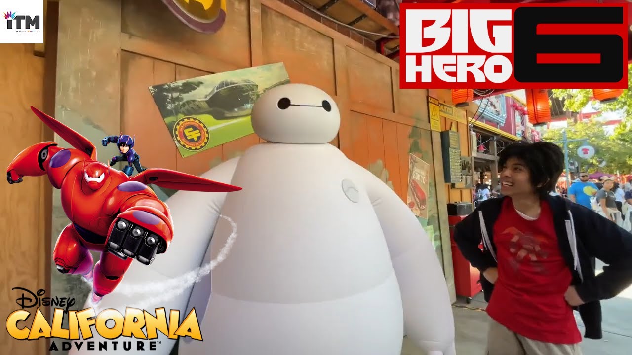 MyDisneyFix | Meet Baymax & Hiro! • Disney California Adventure | Inside The Magic