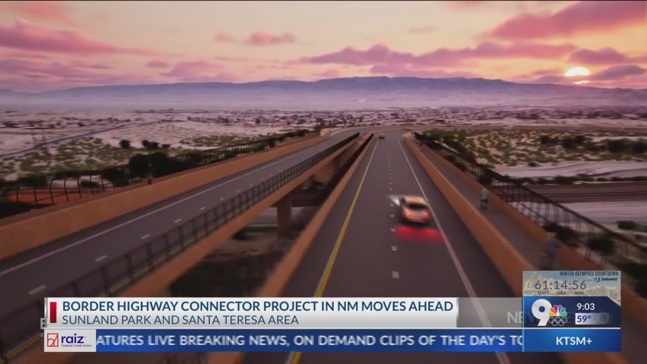 Border connector highway project hits milestone