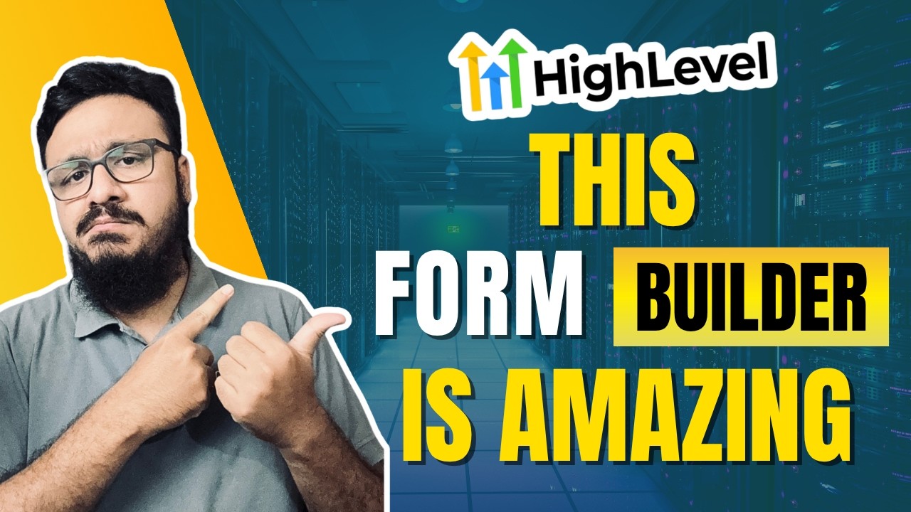 The BRAND NEW GoHighLevel Form Builder