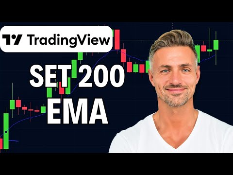 How To Set 200 Ema on tradingview (SOLVED) - 2025
