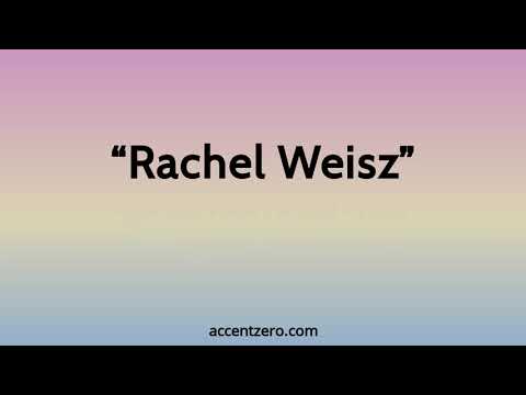 Pronounce "Rachel Weisz" - Brazilian accent vs. native U.S.
