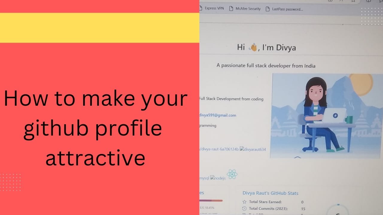 How to make your GITHUB profile attractive