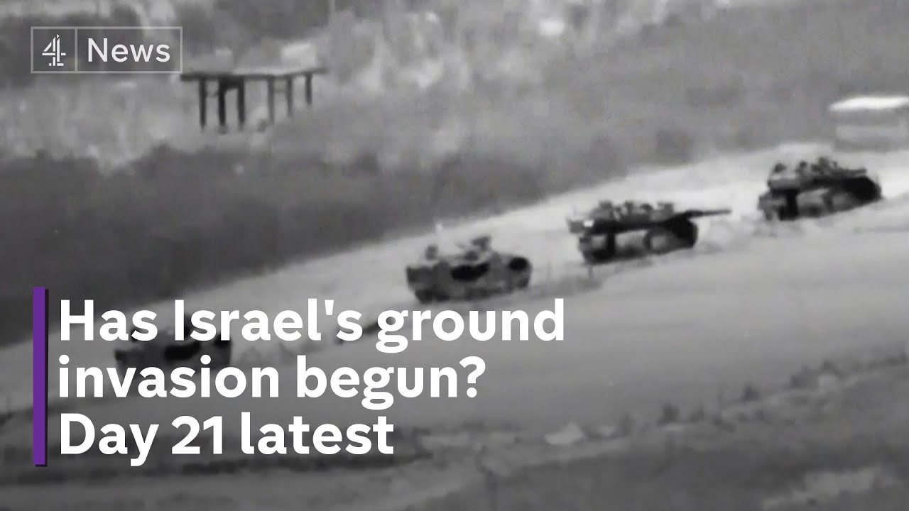 Israel expanding ground operations in Gaza, says IDF spokesman