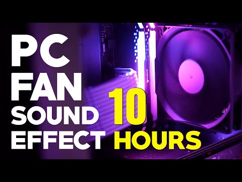 Computer Fan Sound for 10 Hours | Computer Fan Noise | Free Sound Effects | Relaxing Computer Sounds