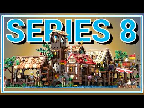 Every design in the BrickLink Designer Program Series 8 crowd vote