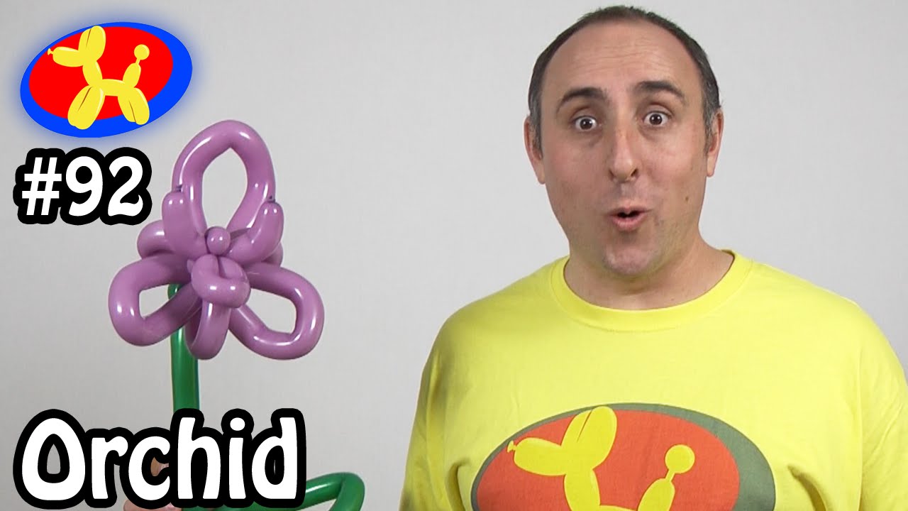 Orchid  - Balloon Animal Lessons #92
