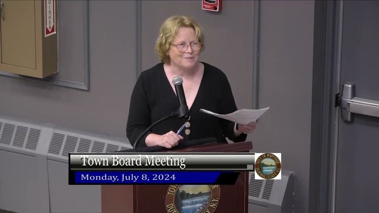 Town Board Meeting 7-8-24