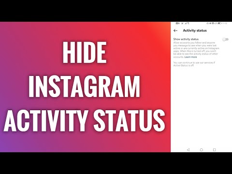 How To Hide Instagram Activity Status