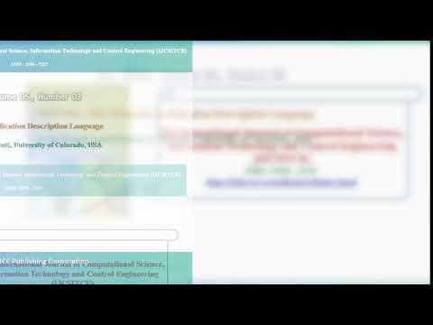 International Journal of Computational Science, Information Technology and Control Engineering