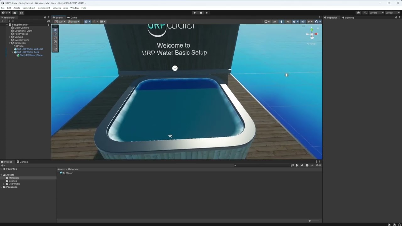 URPWater - Setup Tutorial