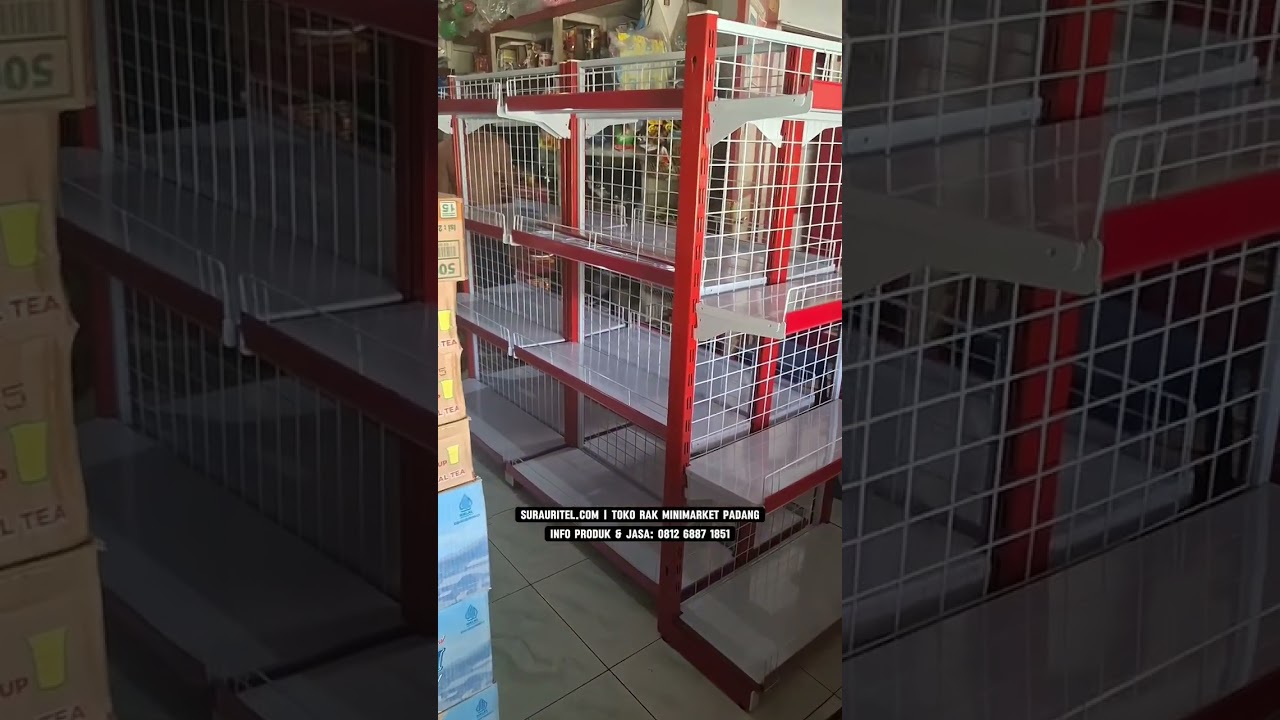 Display Rak Minimarket yang Baik | Tips Menata Rak Minimarket #rakgondola #rakminimarket
