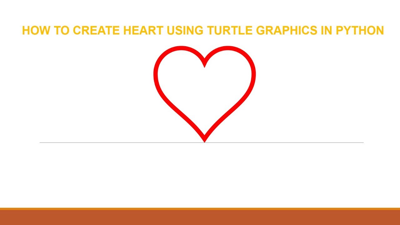 | How to create heart using turtle in python | | python tutorials | | Python miniconcepts |