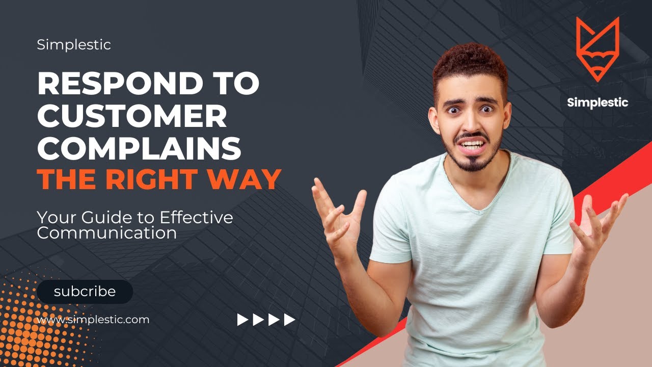 Address Customer Complaints Example Emails and 27 Statements to use