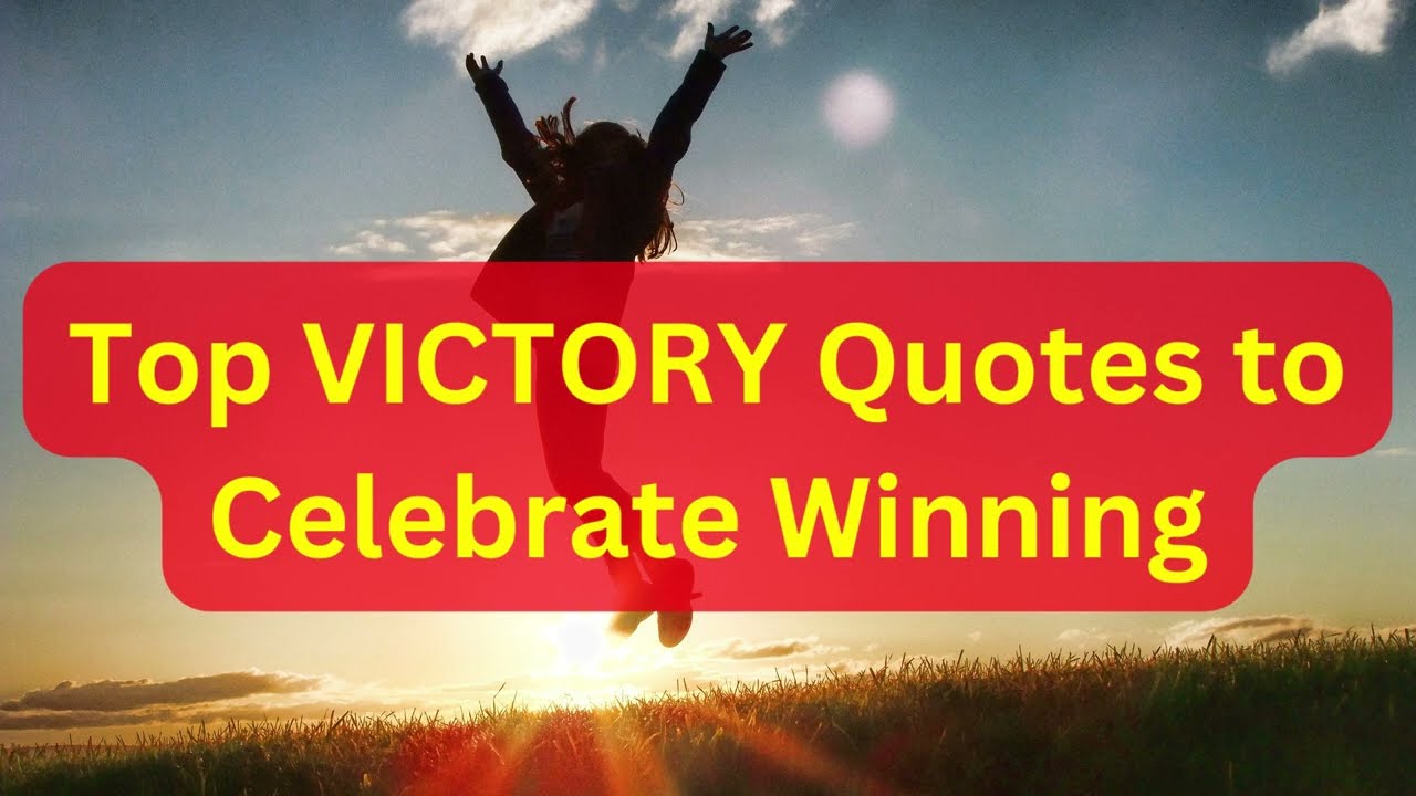 Top 12 VICTORY Quotes to Celebrate the Winning || Inspirational Victory Quotes || Short Courses