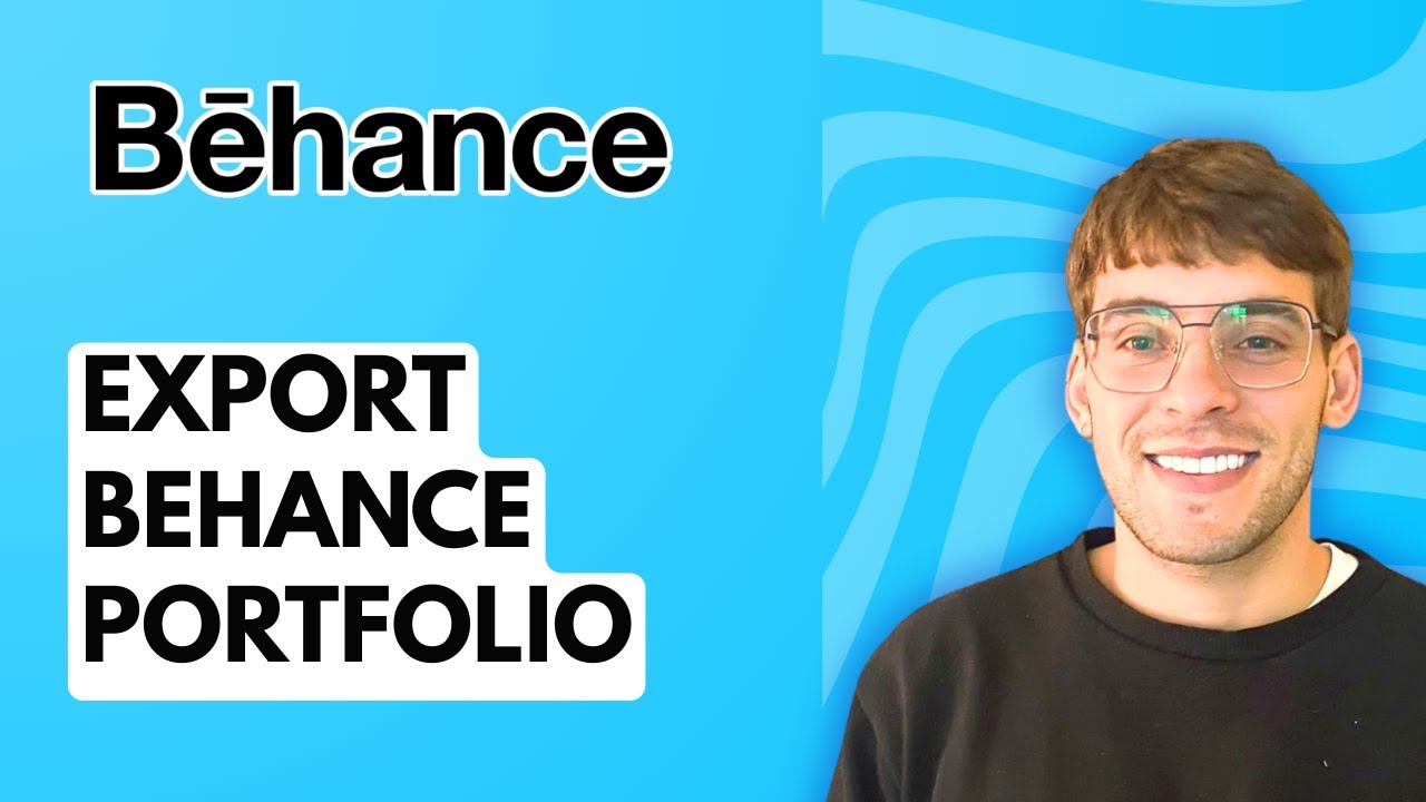 How to Export Behance Portfolio [2026 Full Guide]