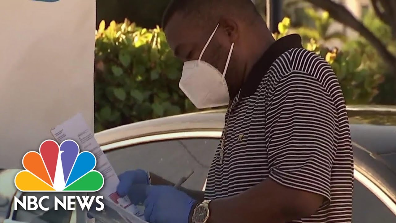 Early Voting And Mail-In Ballots Lead To Strong Turnout In Florida Primary | NBC News NOW