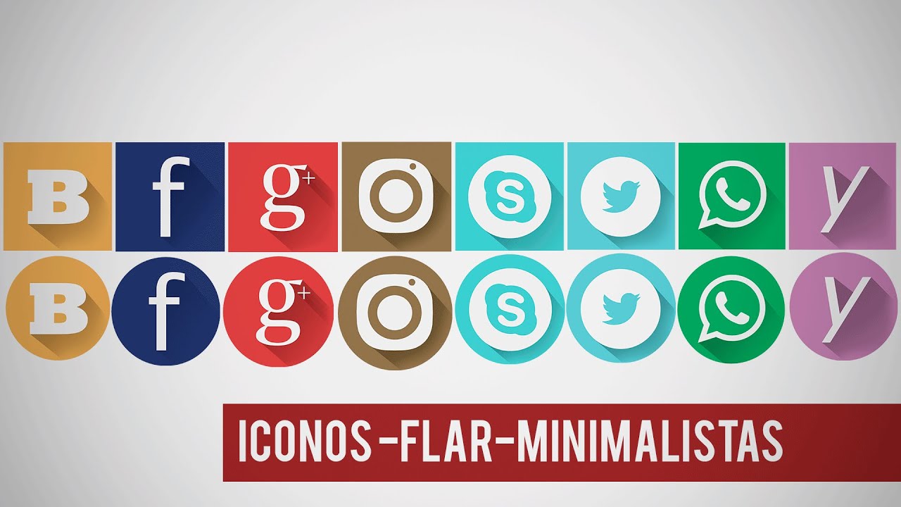 Descargar Pack Iconos de Redes Sociales MUY BUENOS 2017