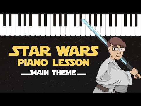 Star Wars Theme Song | Piano Tutorial, Easy Version