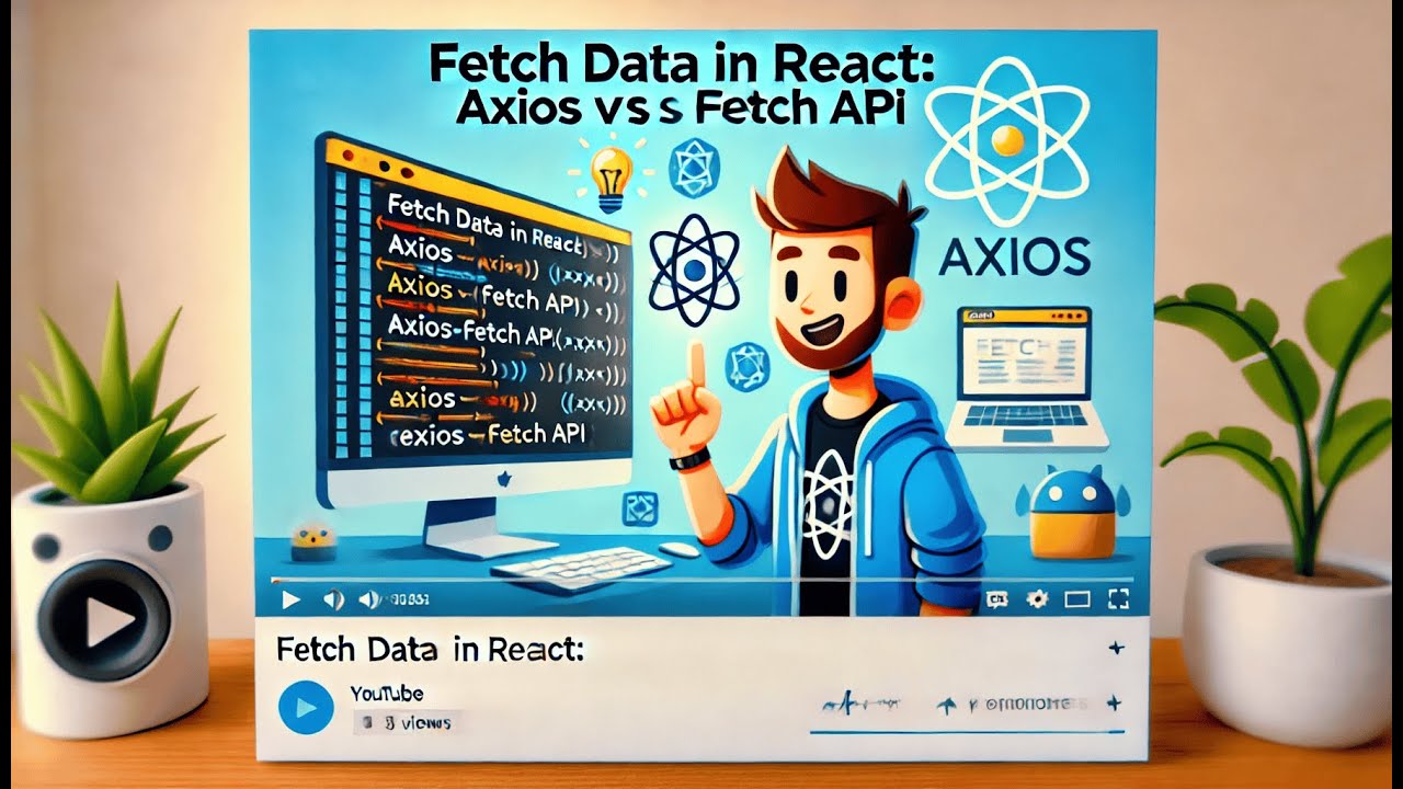 Master API Data Fetching in React | Axios vs Fetch API Explained #react #api @webdevyt