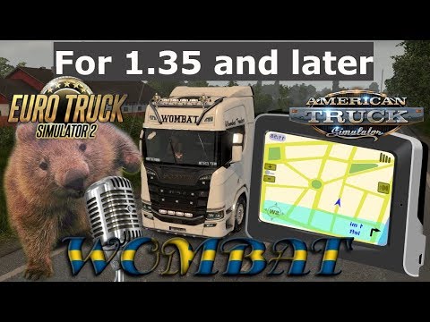 Wombat - Voice Navigation for Euro Truck Simulator 2 - TruckyMods