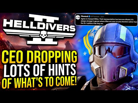 Helldivers 2 - CEO Wants to Buff Assault Rifles, & Hints Future Content