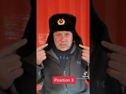 How to wear Russian fur Hat be like 👁👄👁
