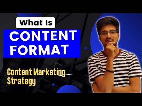 What Is Content Format . Content Marketing Strategy . Explain In Hindi .