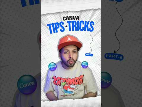 🔥Canva Tips & Tricks (Part-6) | New Canva AI Features You MUST Try #CanvaTips #CanvaHacks #Canva2025
