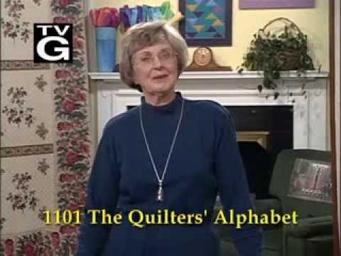Lap Quilting with Georgia Bonesteel, Episode 1101 "The Quilter's Alphabet"