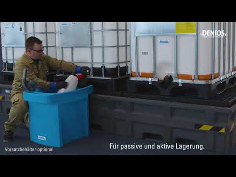 Auffangwanne pro-line aus Polyethylen (PE) für 3 IBC