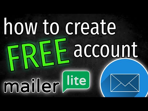 How to Create an Account in Mailerlite | Free and Easy
