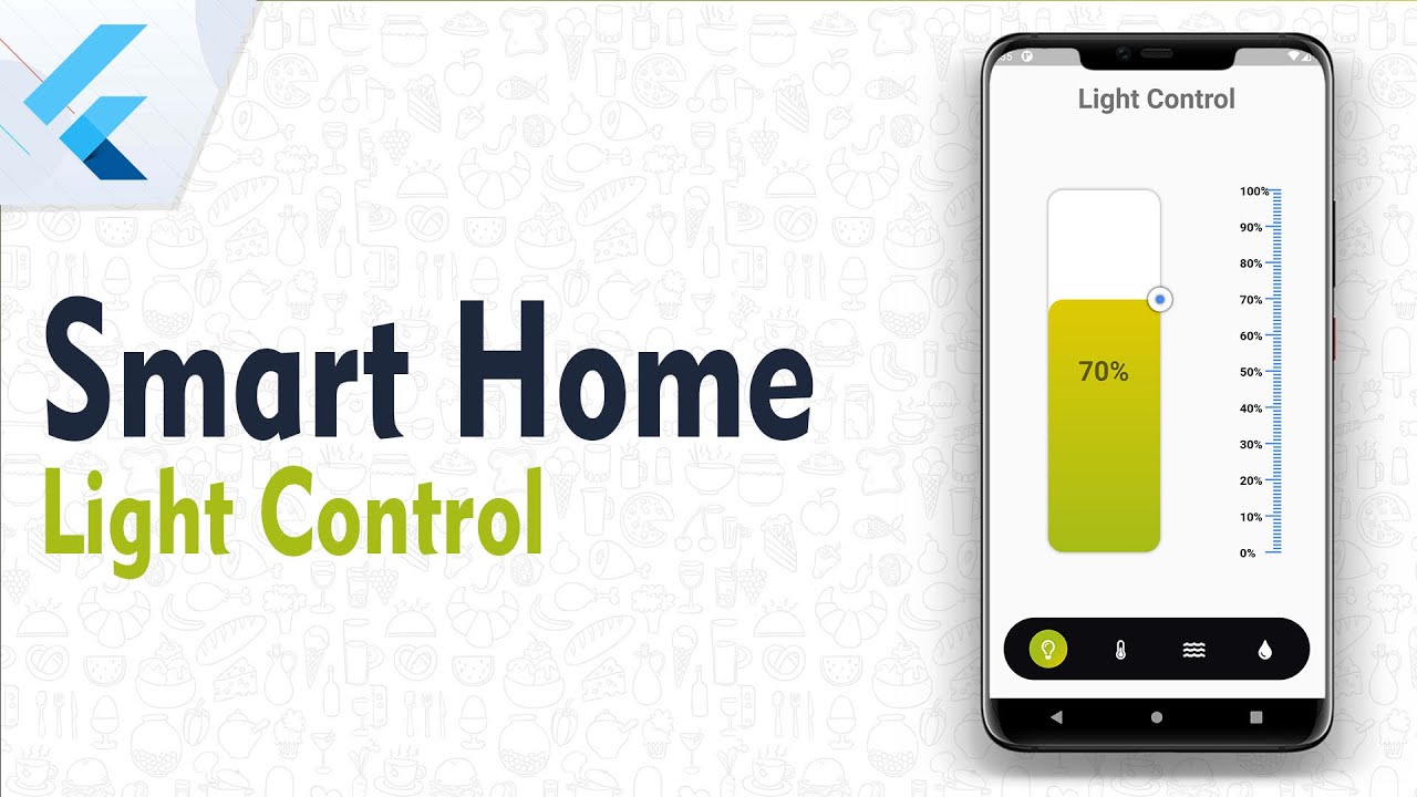 Animated Smart Home App concept from Scratch - Flutter UI Challenges | Speed Code