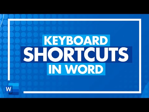 Keyboard Shortcuts in Word - How to Use and Customize Shortcuts in Word
