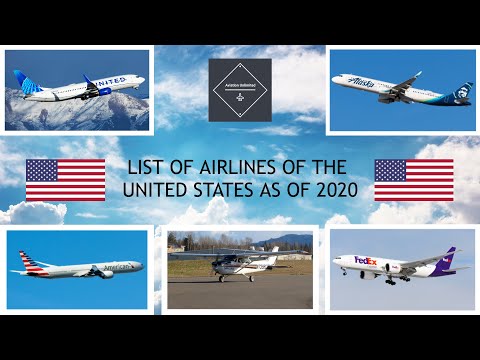 List of Airlines of the United States as of 2020