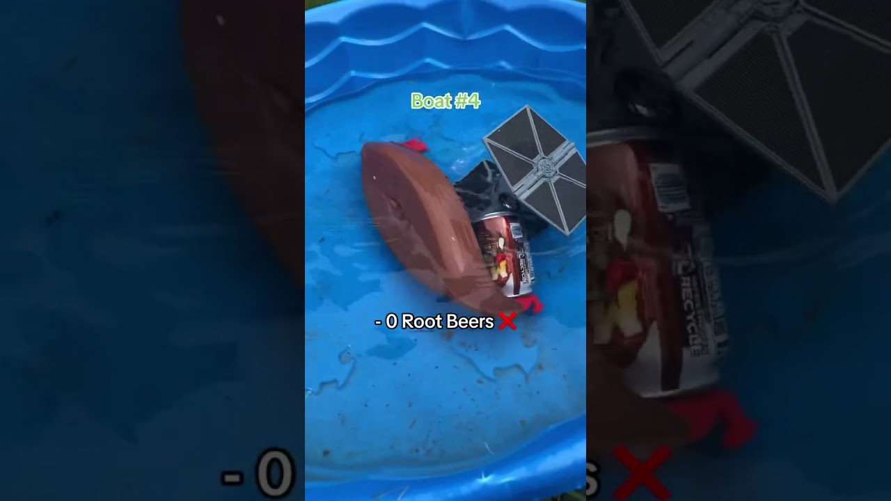 How Many Root Beers Can These 6 Boats Fit?