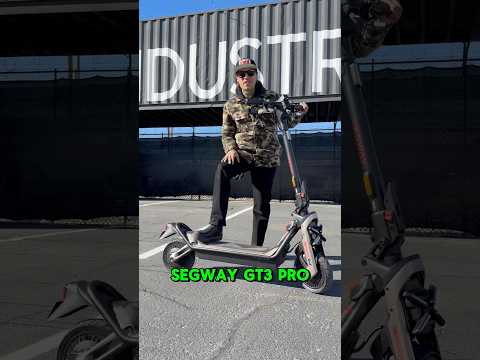 50 MPH Segway GT3 Pro – 7,000W Fast Electric Scooter First Ride at CES 2025! 🛴⚡