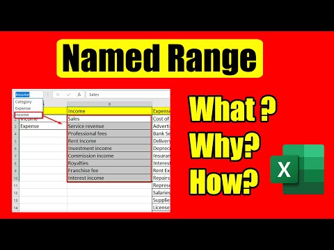 What is Named Range & How to Use it in Excel