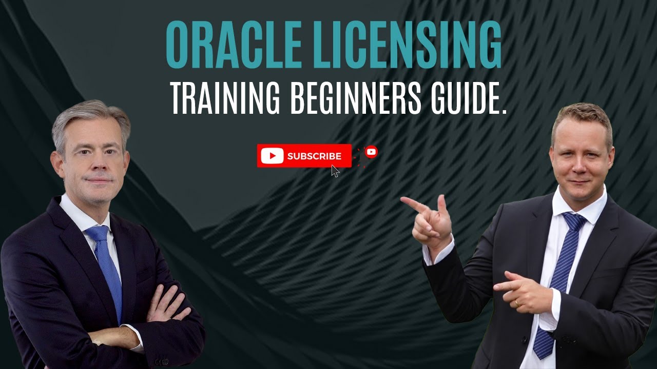Oracle Licensing for Beginners