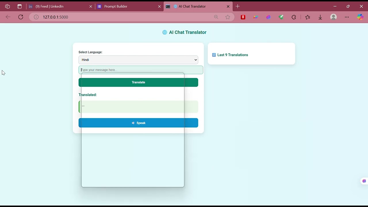 Prompt Builder hackathon
