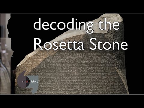 Decoding the Rosetta Stone (video) | Khan Academy