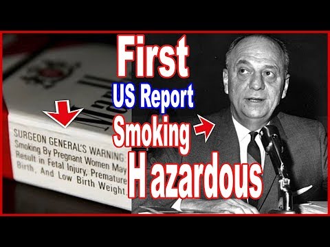 This Day In History January 11,1964, First US Report Smoking Hazardous